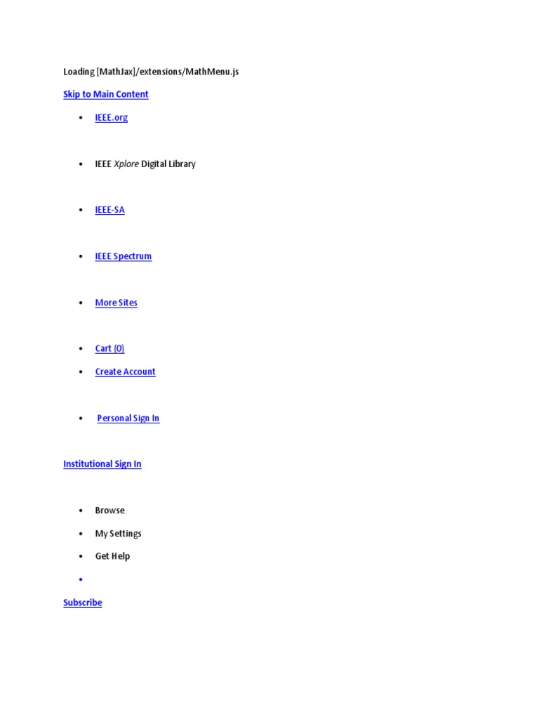 Skip To Main Content: Loading (Mathjax) /Extensions/Mathmenu - Js | PDF | Ac Power | Distortion