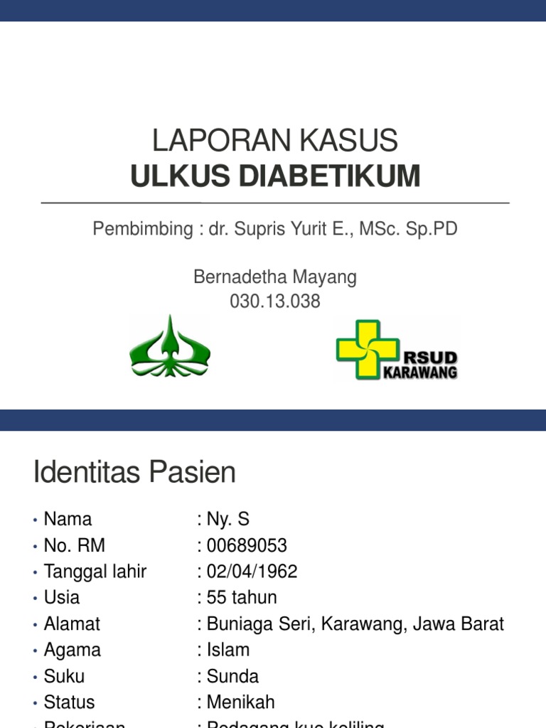 Ulkus DM-Bernadetha | PDF