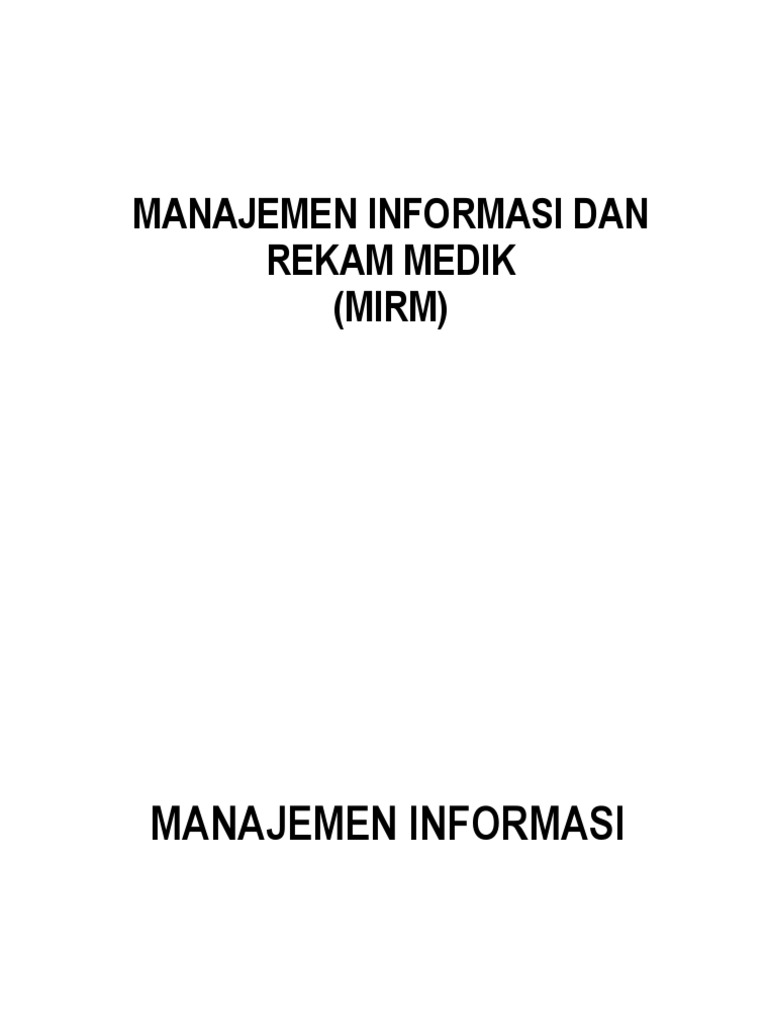 MIRM | PDF