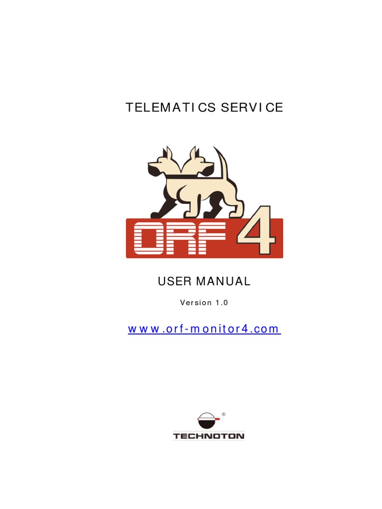 ORF 4 User Manual V 1.0 | PDF | Login | Mobile App