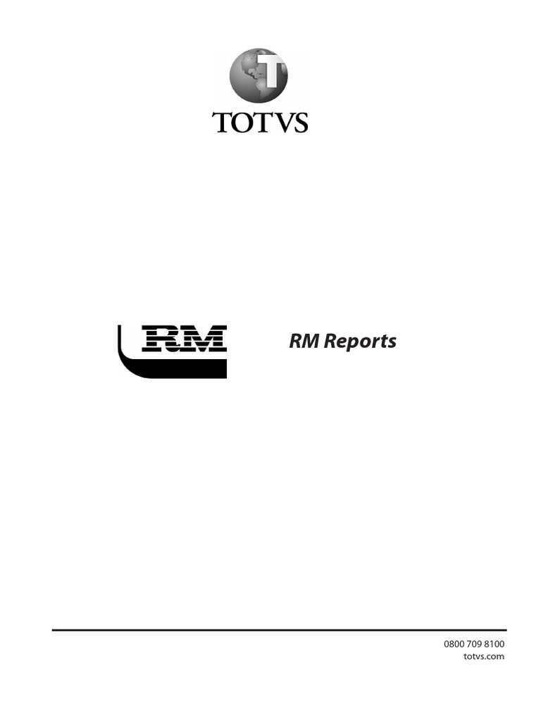 RM Reports Info | PDF | SQL | Dados