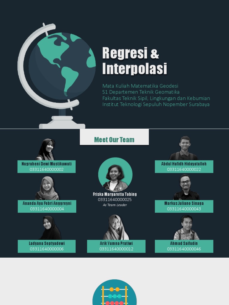 Matematika Geodesi - Regresi & Interpolasi | PDF