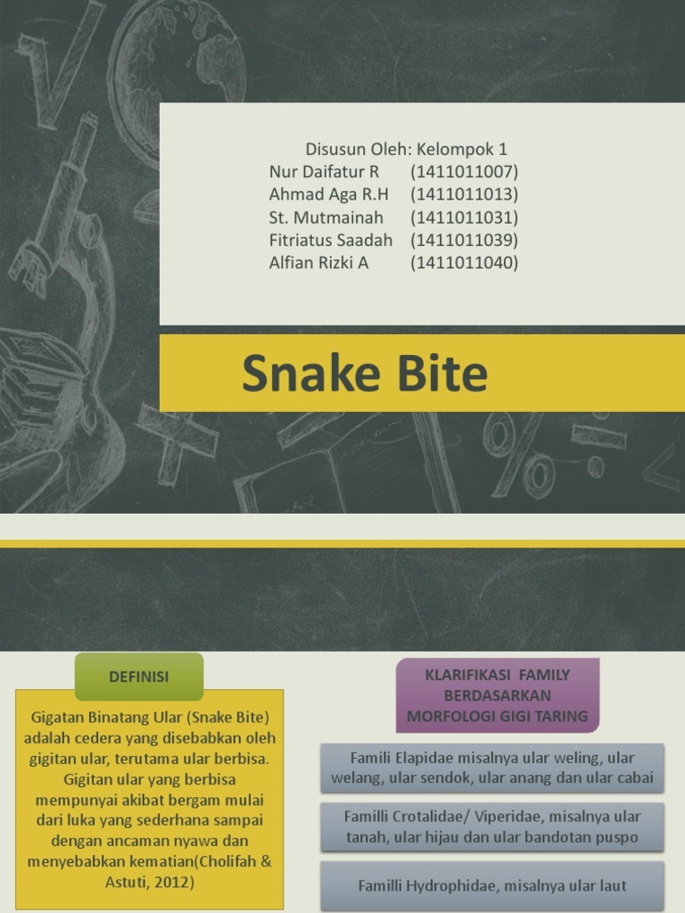 Snake Bite | PDF