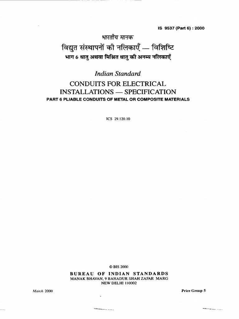 IS 9537 (Part 6) - 2000 PDF | PDF