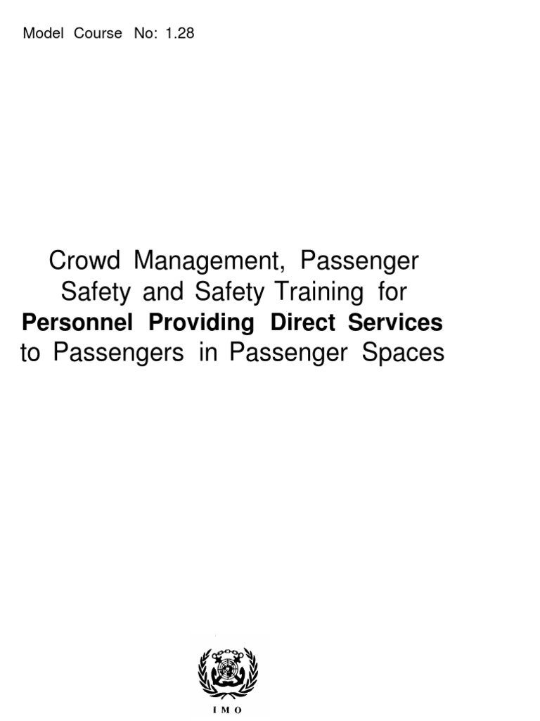 Crowd Management - Model Course128 | PDF | Educational Assessment ...
