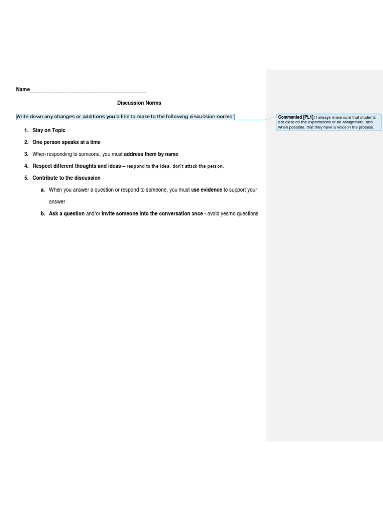 Perspectives Socratic Seminar Prep Sheet | PDF | Question | Psychology