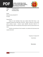Contoh Proposal Permintaan Barang | PDF