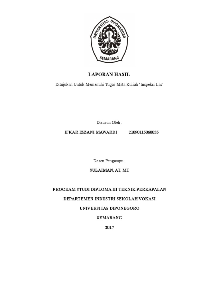 Contoh Cover Makalah | PDF | Bisnis | Sains & Matematika