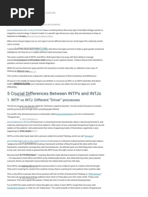 Intp Vs Intj 5 Ways To Truly Tell Them Apart