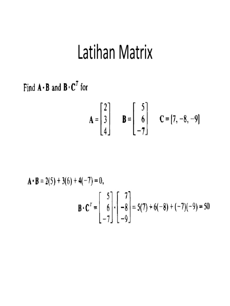 Kalkulus Matriks | PDF | Computers