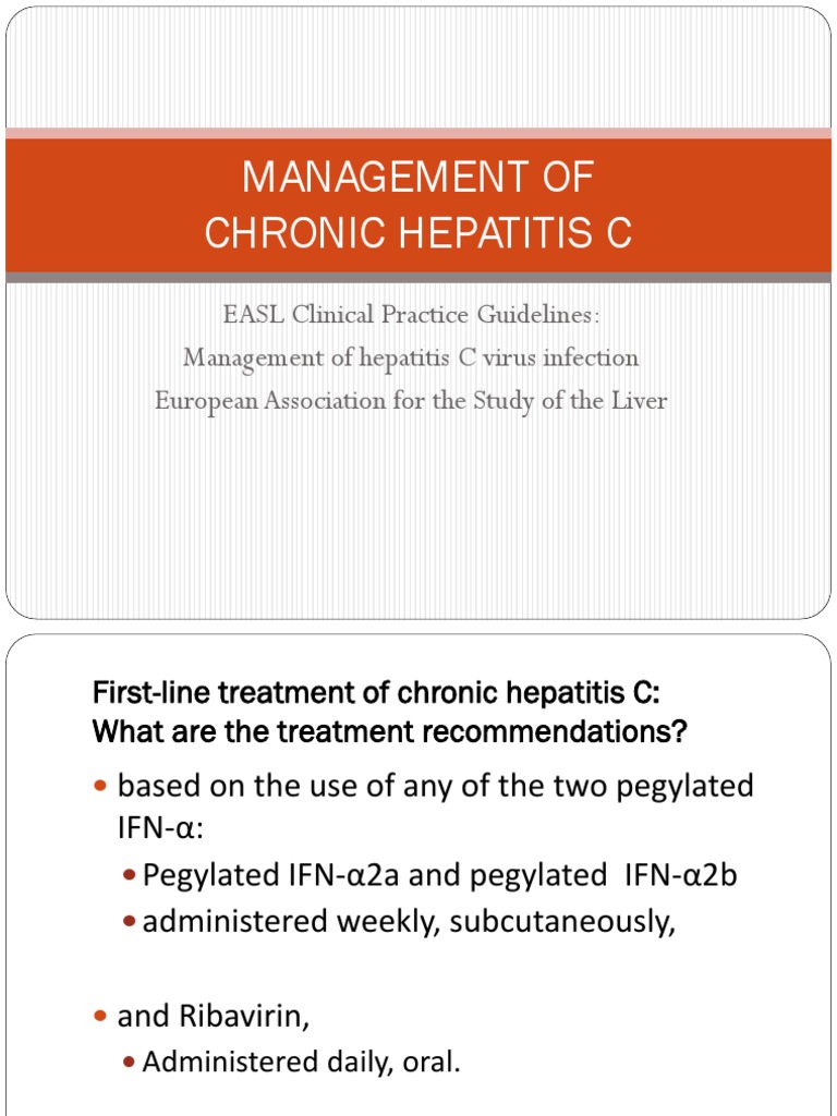 Management of Chronic Hepatitis C | PDF | Hepatitis | Hepatitis C