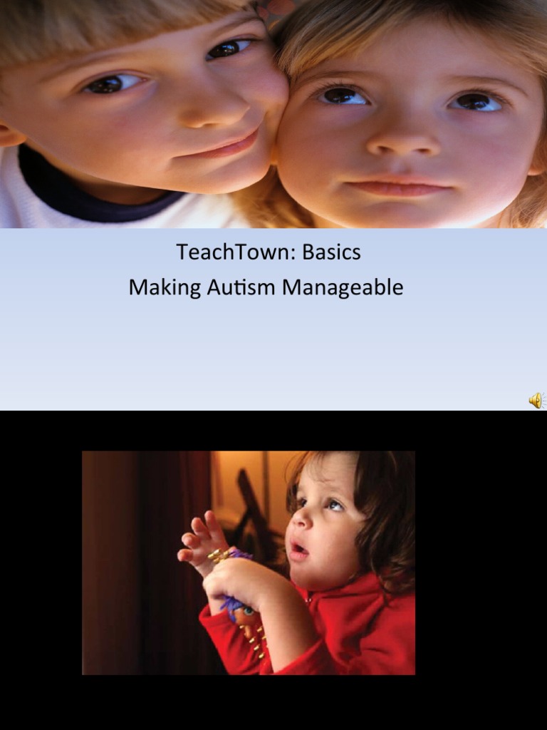 Teachtown: Basics Making Autism Manageable | PDF | Childhood ...