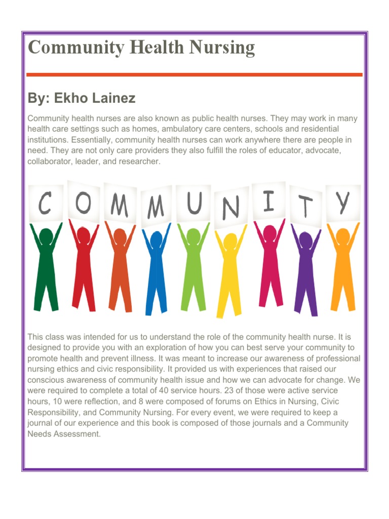 Understanding Community Health Nursing | PDF | Cardiovascular Diseases ...