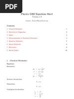 Hardest Physics Equations Explained | PDF | Force | Schrödinger Equation