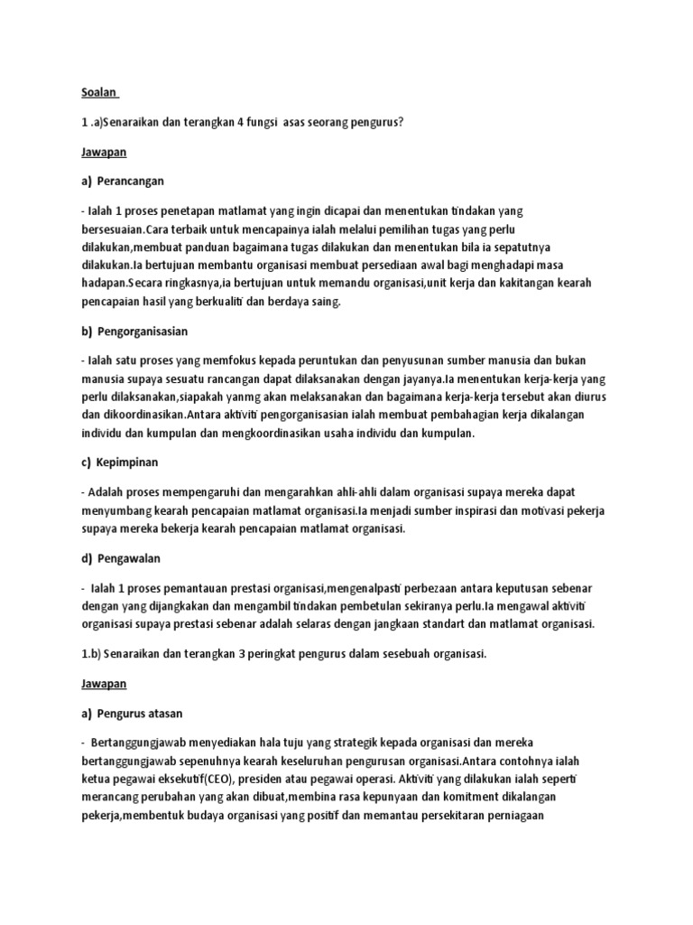 Soalan Untuk Student Uum | PDF