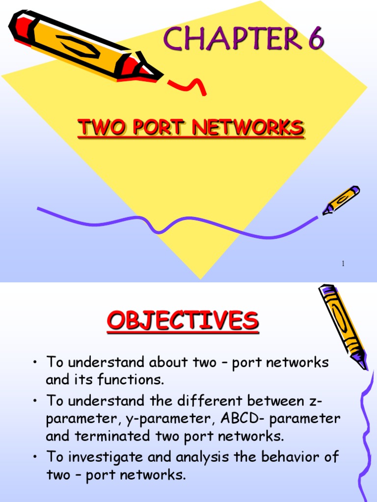 Two-Port Network Parameters Explained | PDF | Electrical Engineering | Electricity