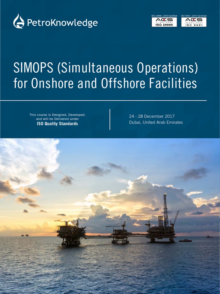 SIMOPS Simultaneous Operations For Onshore and Offshore Facilities PDF ...