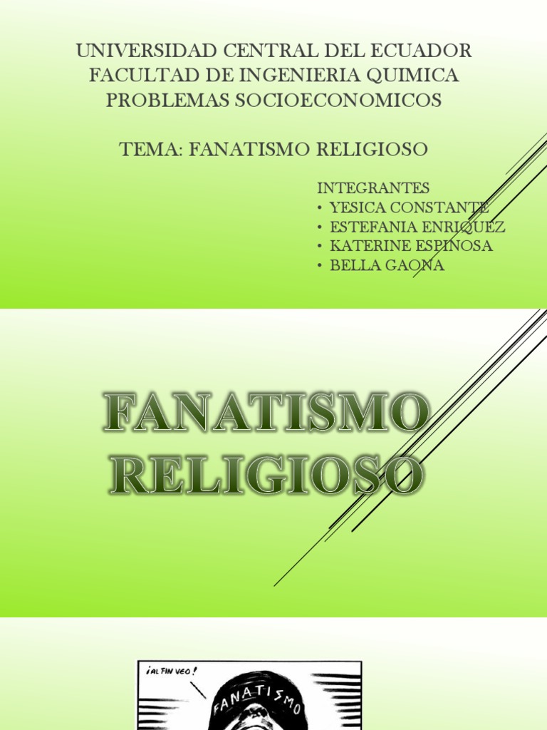 Fanatismo Religioso 1 | PDF | Amor | Creencia (fe)
