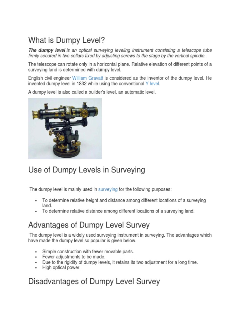 Definitions of Level | PDF | Surveying | Atomic