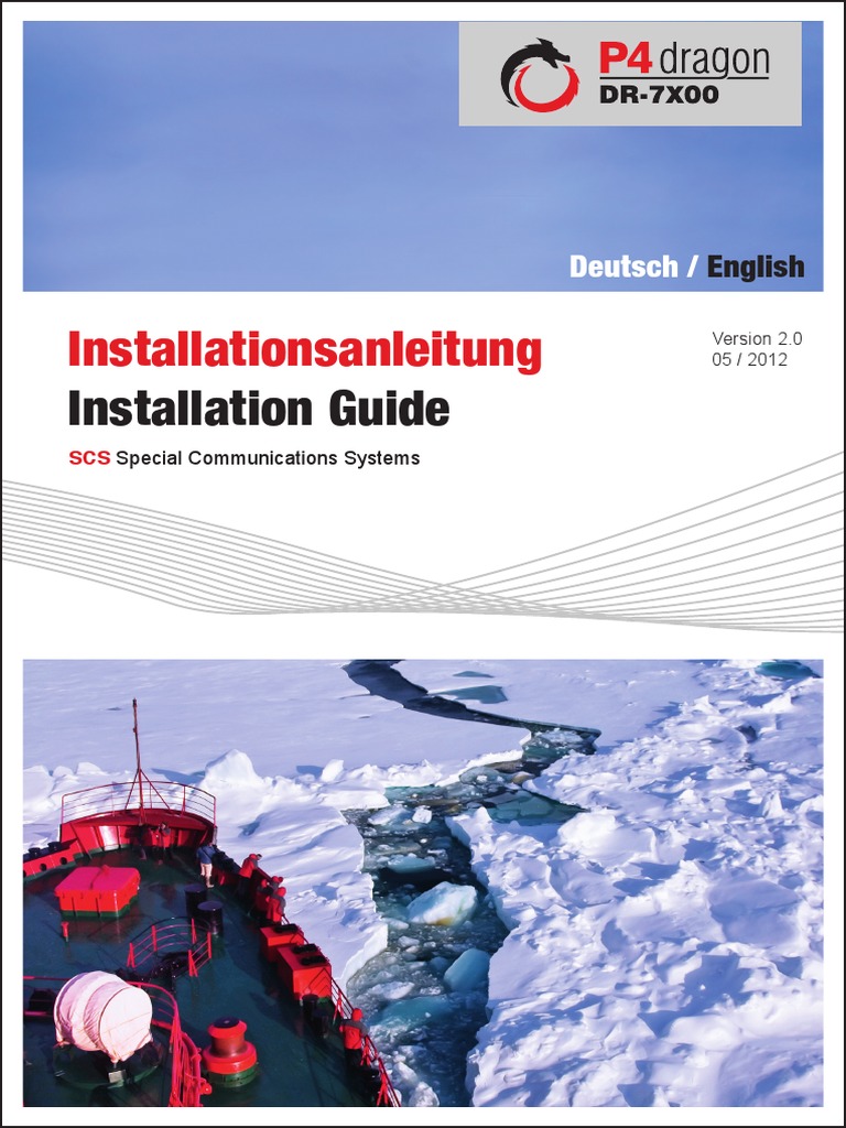 InstallationGuide DR 7X00 | PDF | Usb | Installation (Computer Programs)