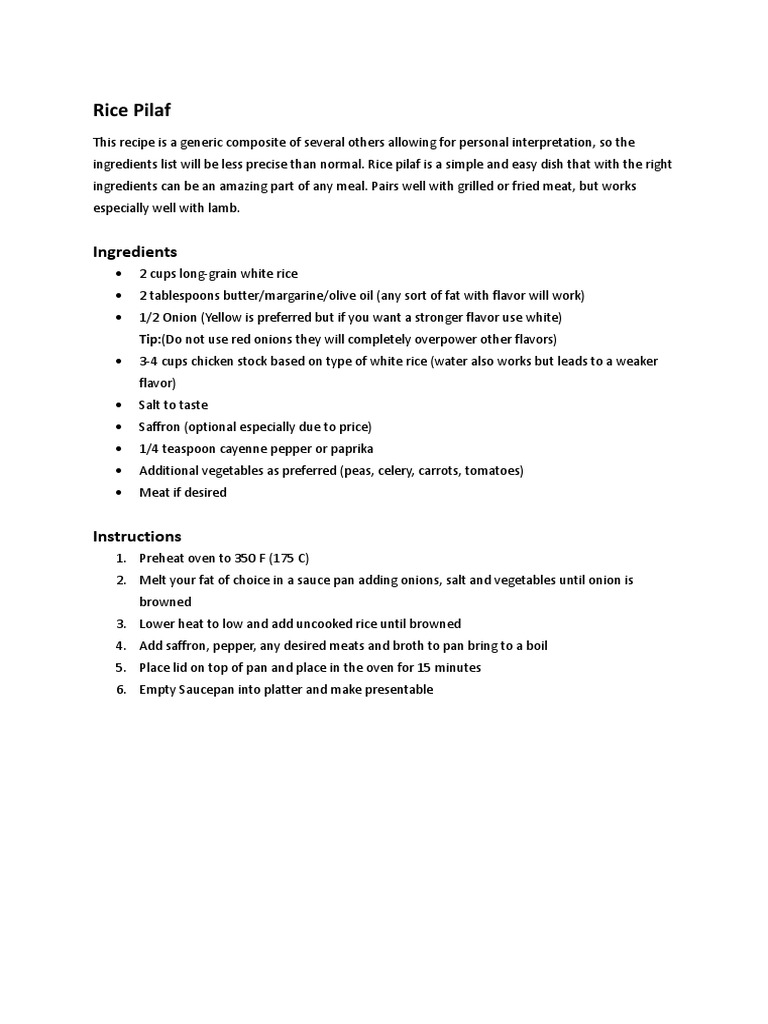 Instruction Final Draft | PDF