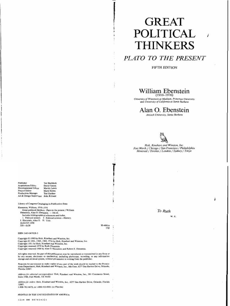 Great Political Thinkers Plato to the Present(Full Version).pdf