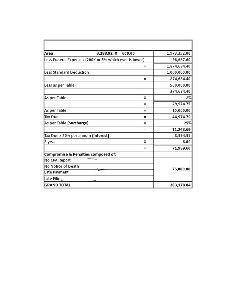 Computation Sample | PDF