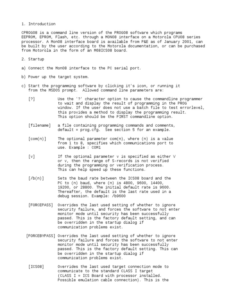 Cprog 08 Pdf Command Line Interface Computer File 