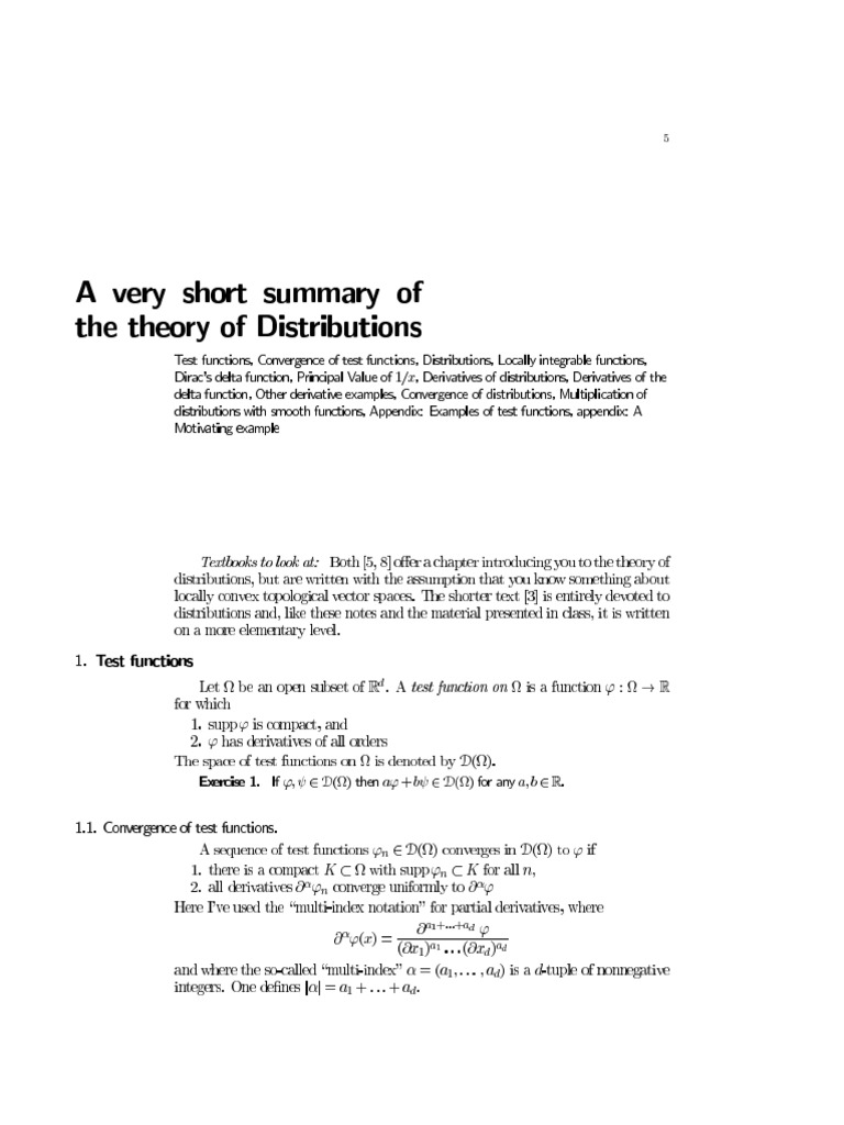 Distributions PDF | PDF