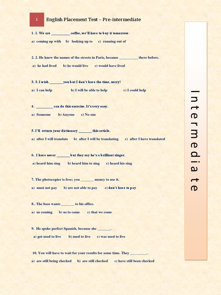 Assessing English Language Proficiency: Answer Key and Scoring Guide ...