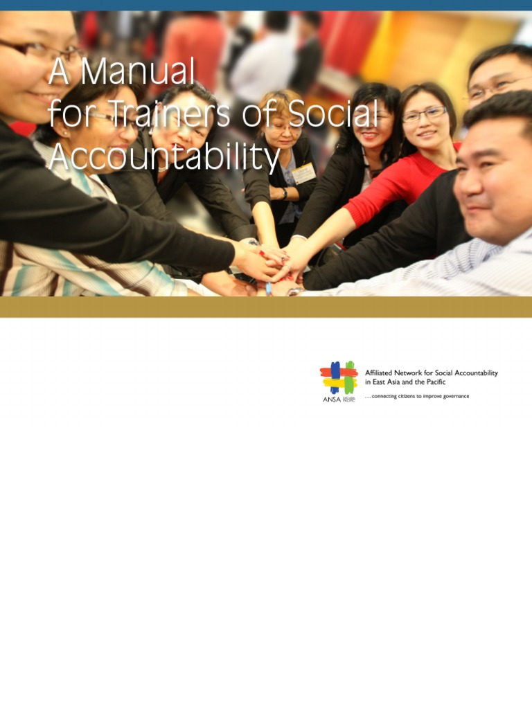 ANSA EAP SAc Training Manual | PDF | Good Governance | Governance