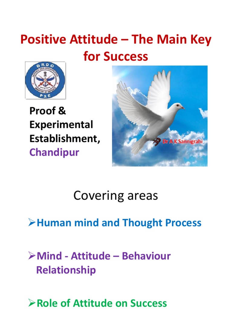 Attitude: The Key to Success | PDF | Thought | Attitude (Psychology)