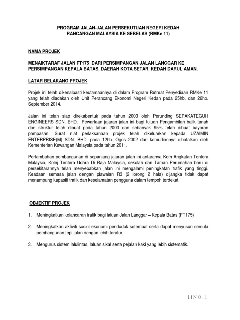 Contoh Laporan RMK | PDF
