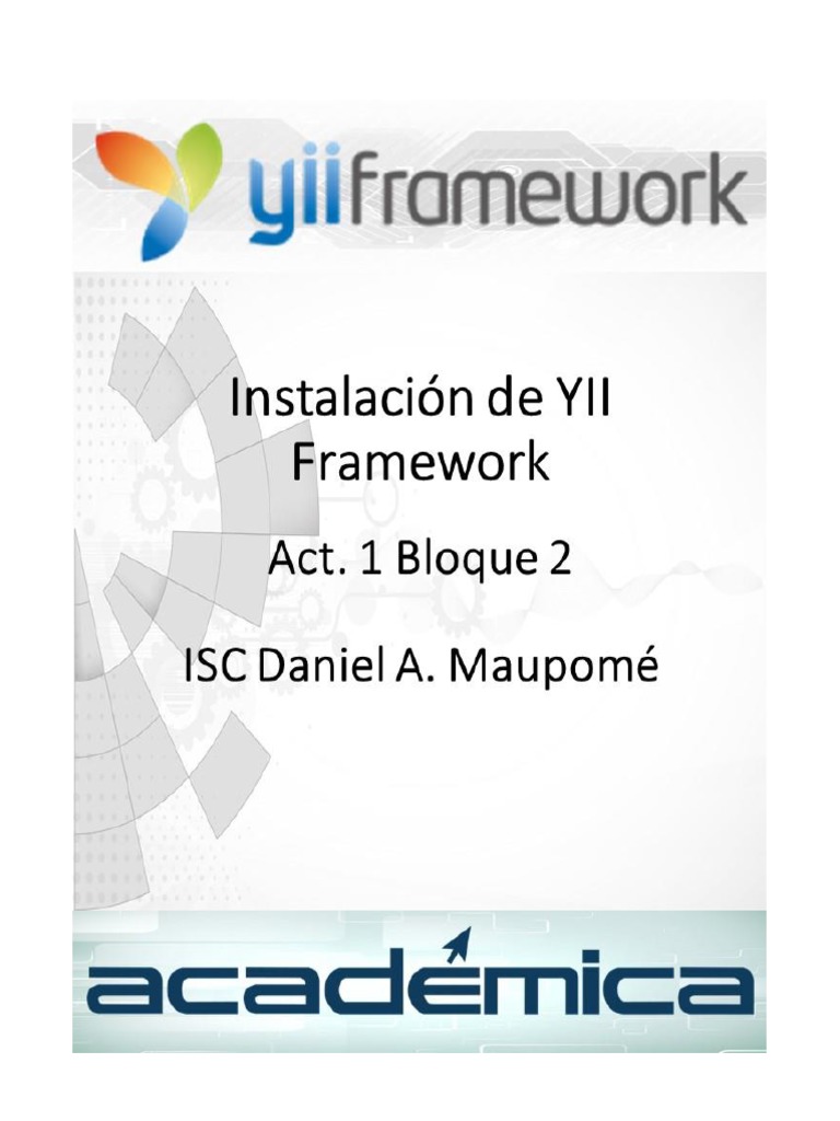 Instalación de YII Framework | PDF | Servidor web | Internet y web