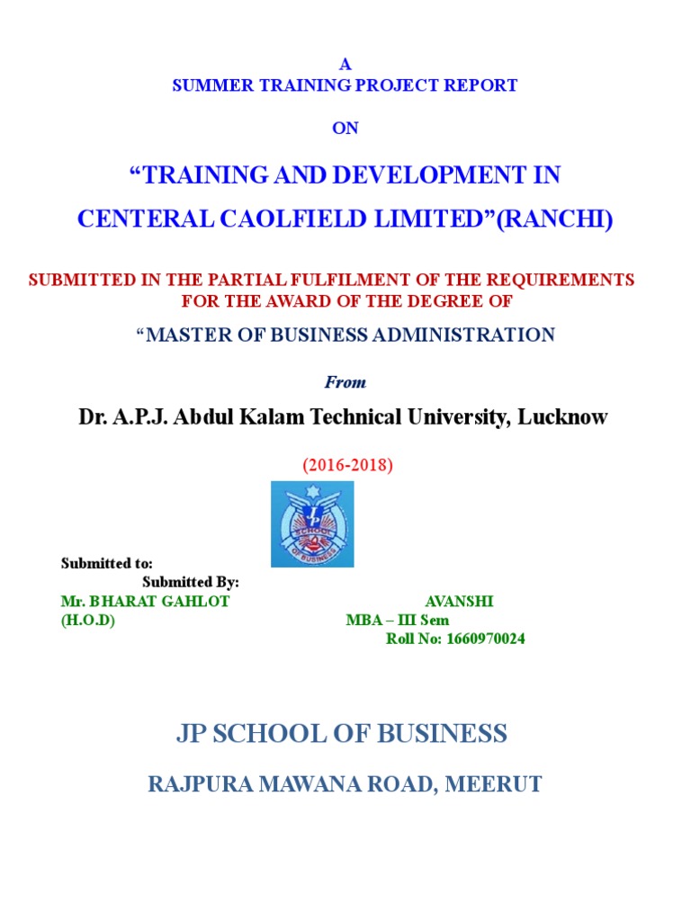 CCL Avanshi Fianl Project | PDF | Expense | Employment