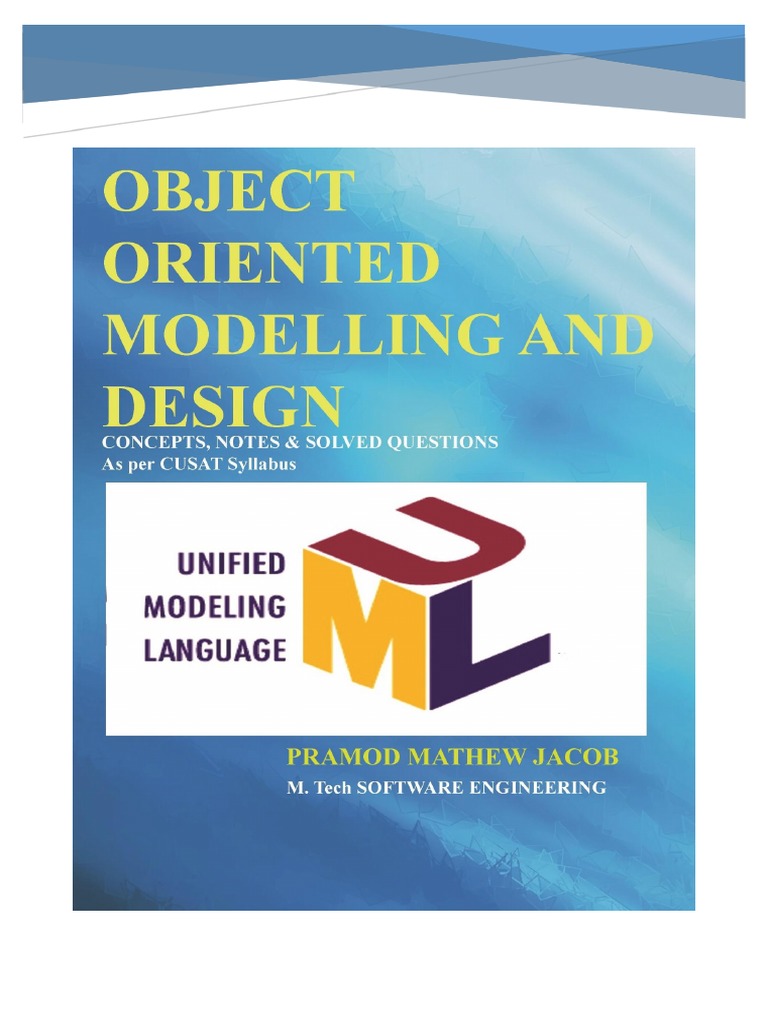OOMD: Object Oriented Modeling Notes | PDF | Inheritance (Object ...