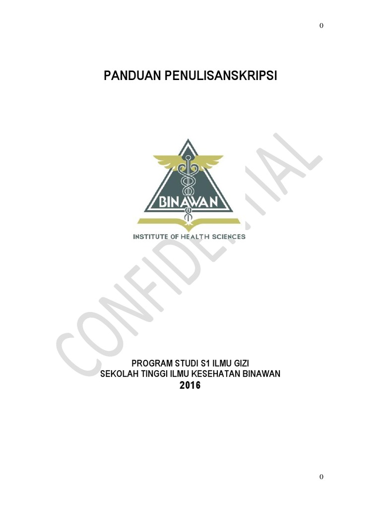 Mini Proposal-Skripsi (Sampel) | PDF