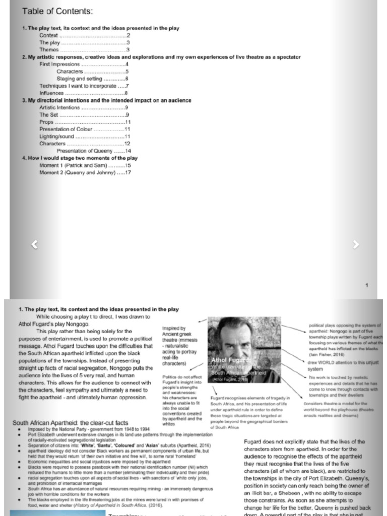 Director's Notebook | PDF