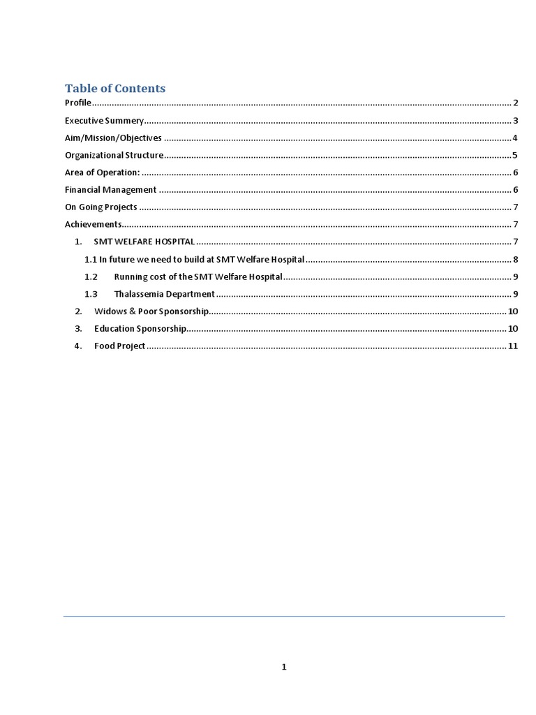 SMT Profile | PDF | Hospital | Welfare