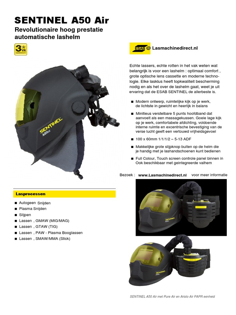 Sentinel A50 Air | PDF