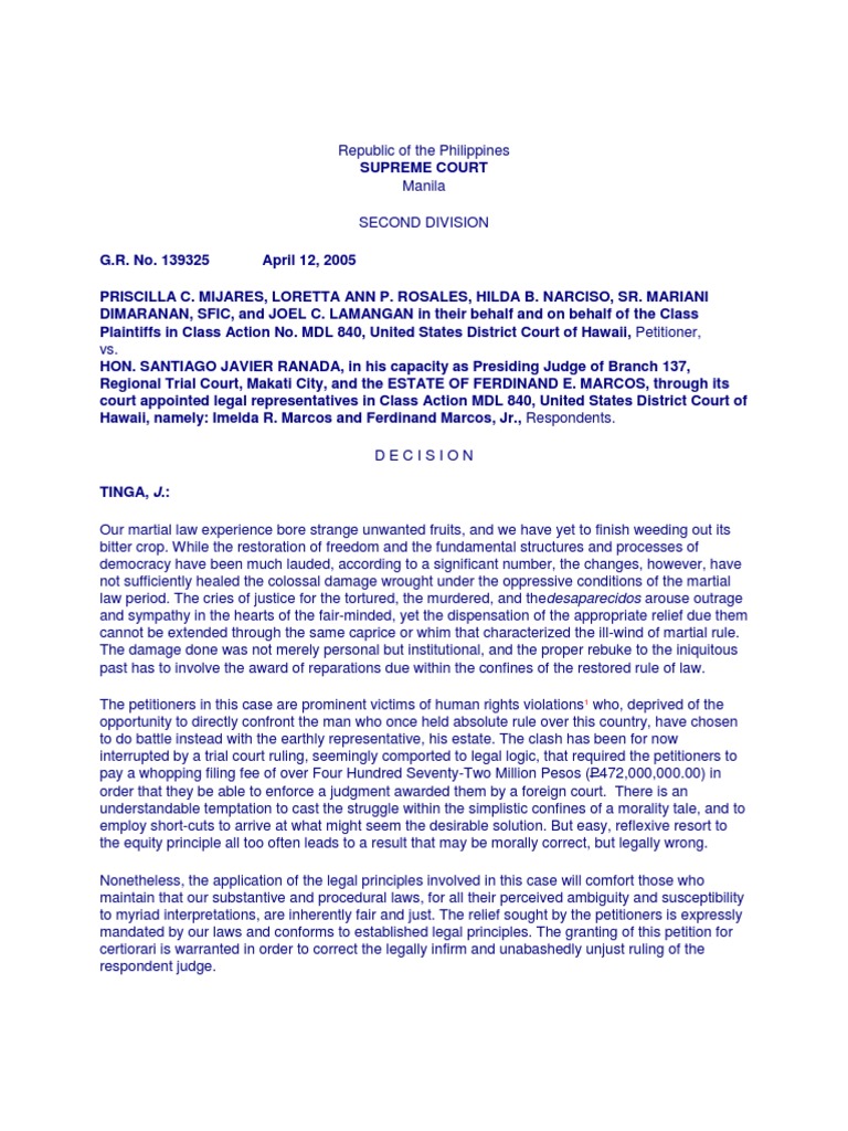 Human Rights To Digest (Exam) | PDF | Lawsuit | Judgment (Law)