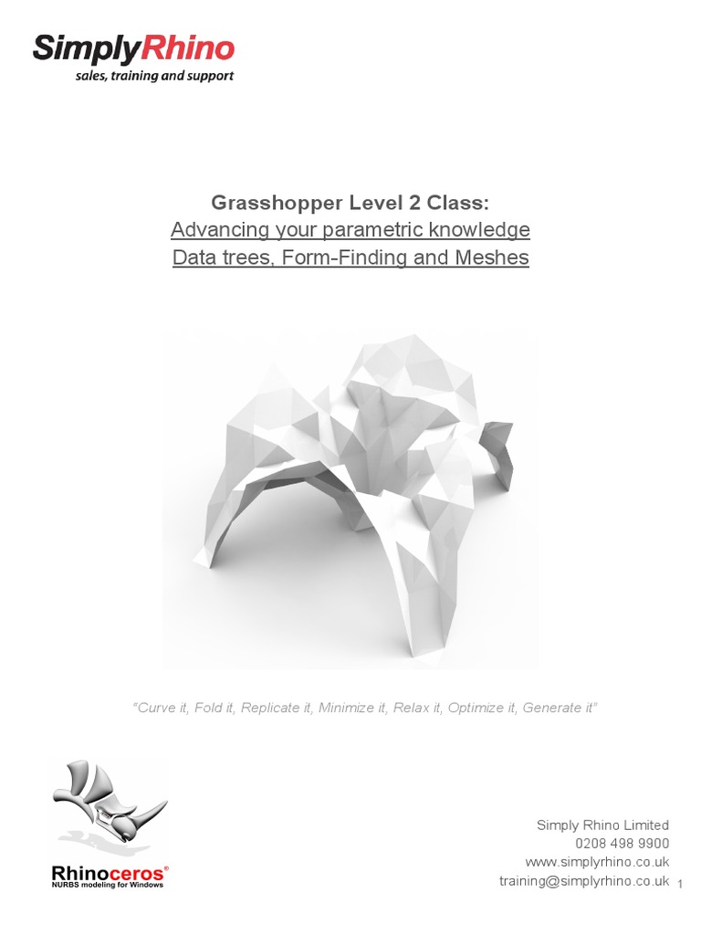 Grasshopper Level 2 Training Course | PDF | 2 D Computer Graphics ...