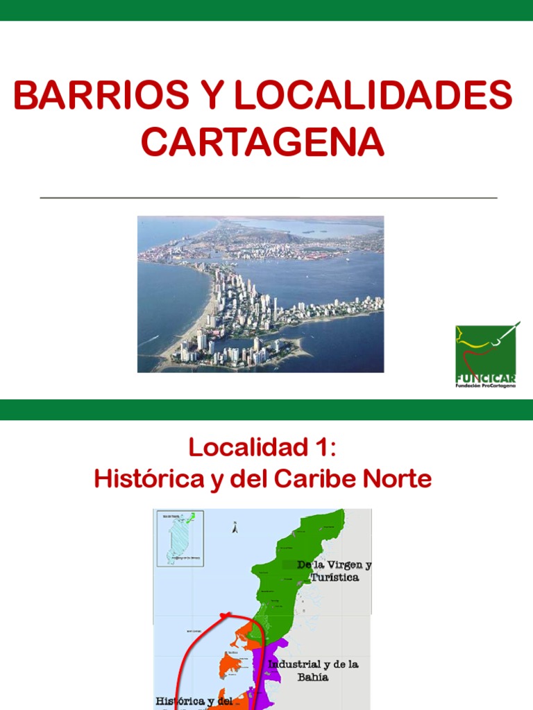 Localidades y Barrios Cartagena | PDF | Naturaleza