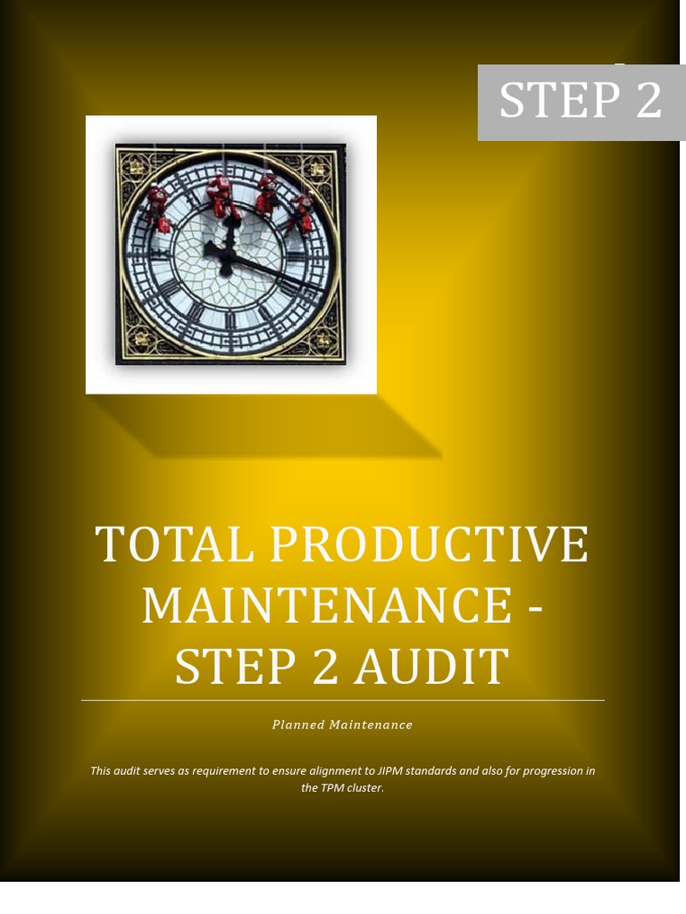 Planned Maintenance Step 2 Audit Sheet | PDF | Reliability Engineering ...