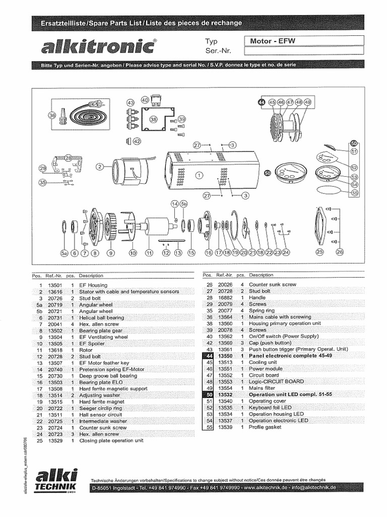 Alkitronic Part Detail | PDF