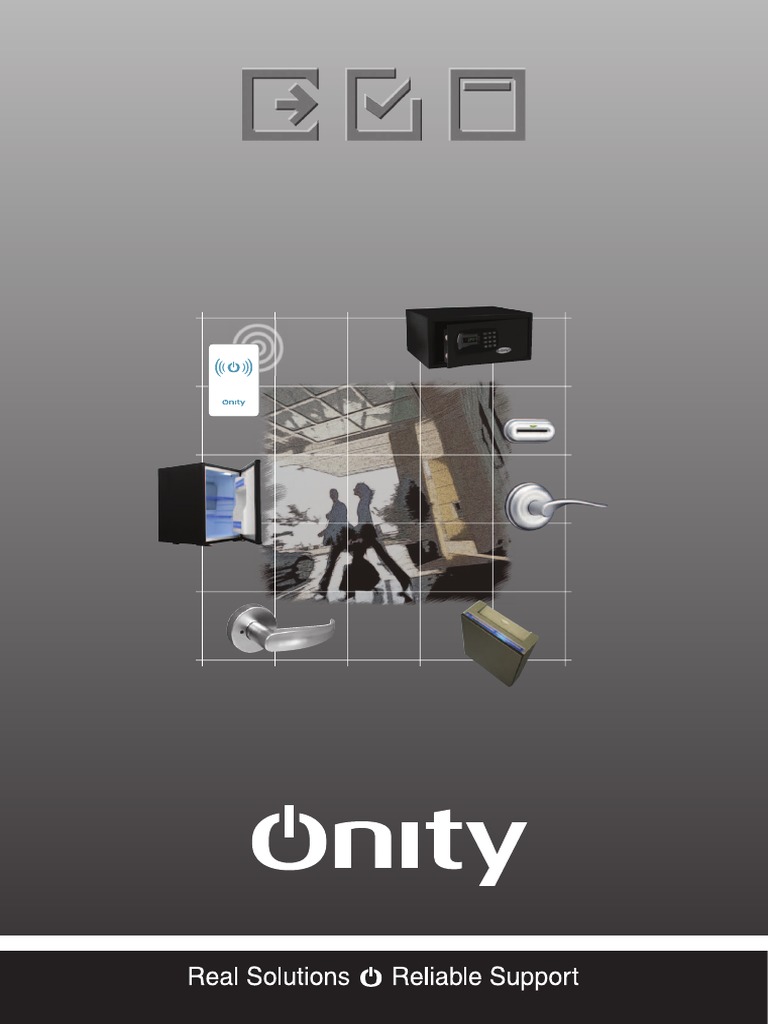Catalog Onity | PDF | Radio Frequency Identification | Lock (Security ...