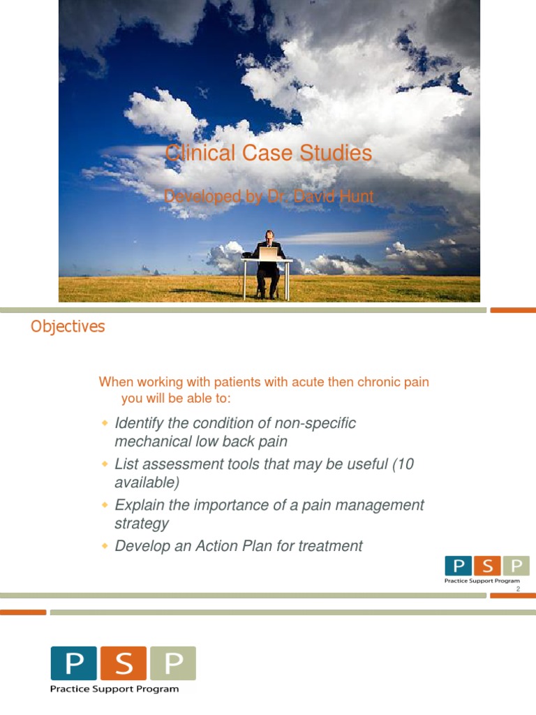 Case 1-Acute Then Chronic Low Back Pain - 0 | PDF | Low Back Pain ...