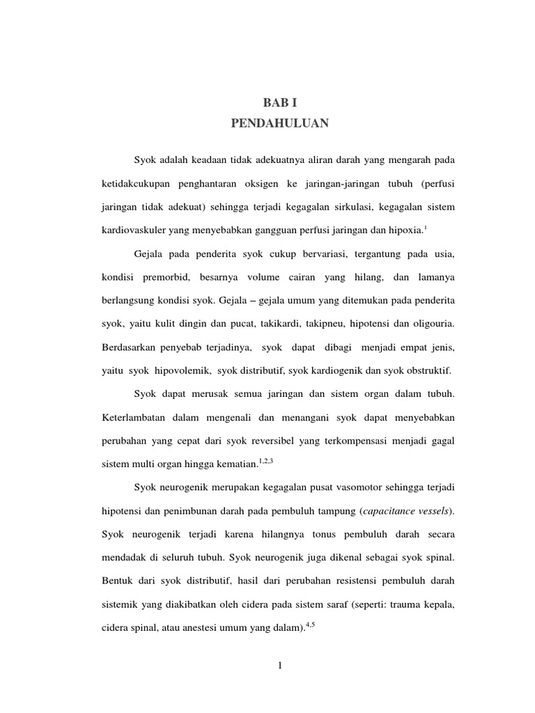 Penanganan Syok Neurogenik: Gejala dan Terapi | PDF | Pengembangan Diri ...