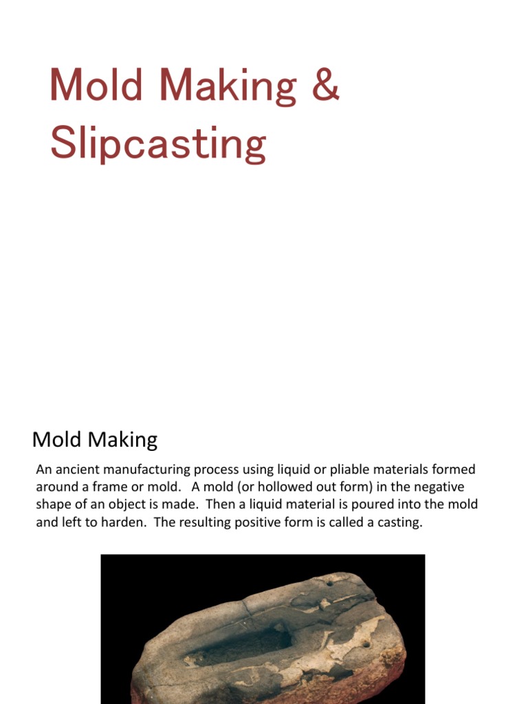 Mold Making and Slipcasting Techniques | PDF