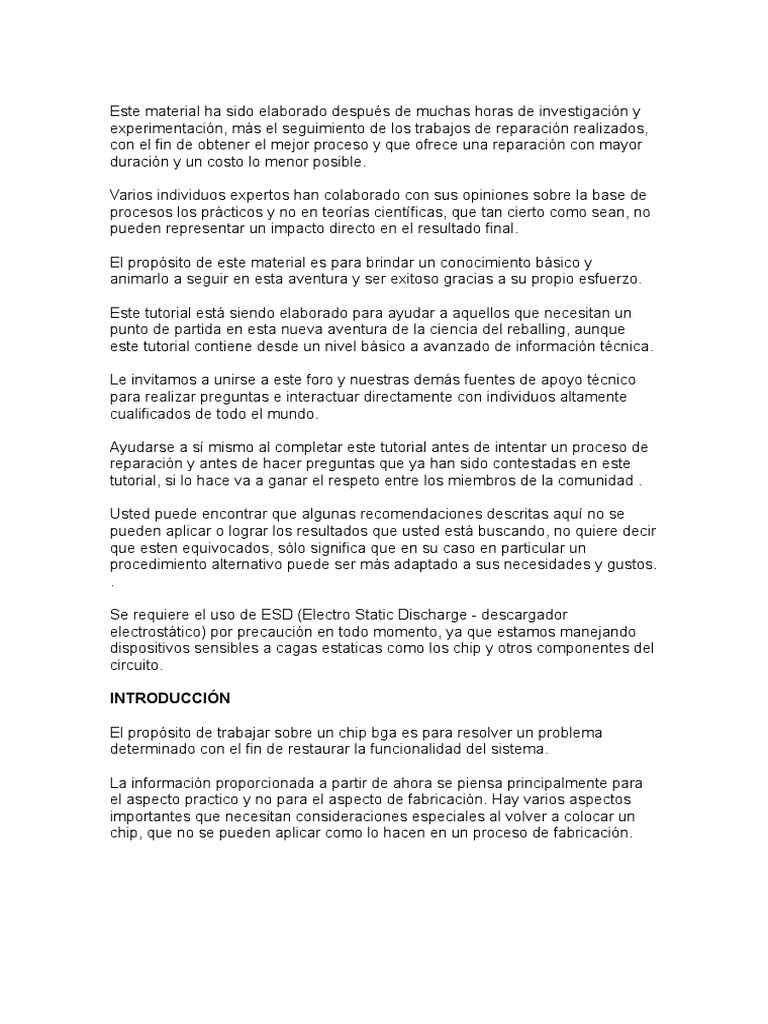 Bga Rework Process | PDF | Soldadura | Construcción